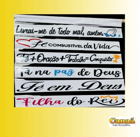 Faixão ploter ( Filha do Rei ) ( de cada modelo tem 2 adesivos letra ...